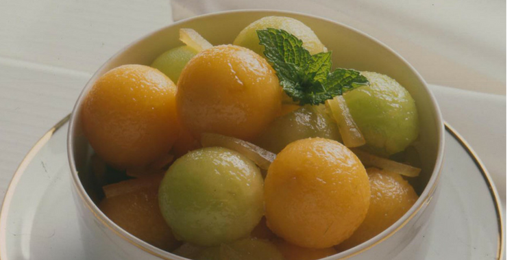 Ginger Melon Balls in Syrup | Healthy Dessert - Heart Foundation